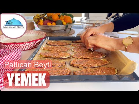 ŞAHANE BİR YEMEK💢SUNUMU LEZZETİ MUHTEŞEM -PATLICAN BEYTİ ✔️ Nr.645
