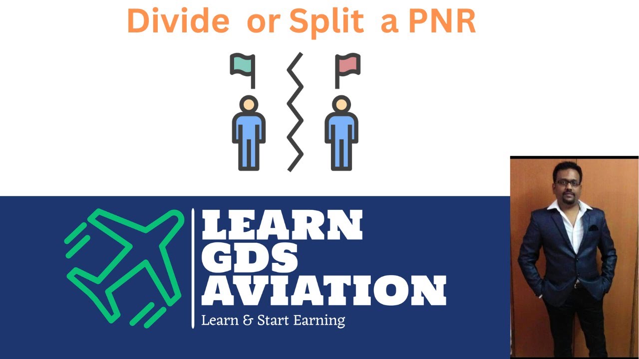 Divide a PNR in Amadeus | PNR divide karne ki command in Amadeus - YouTube