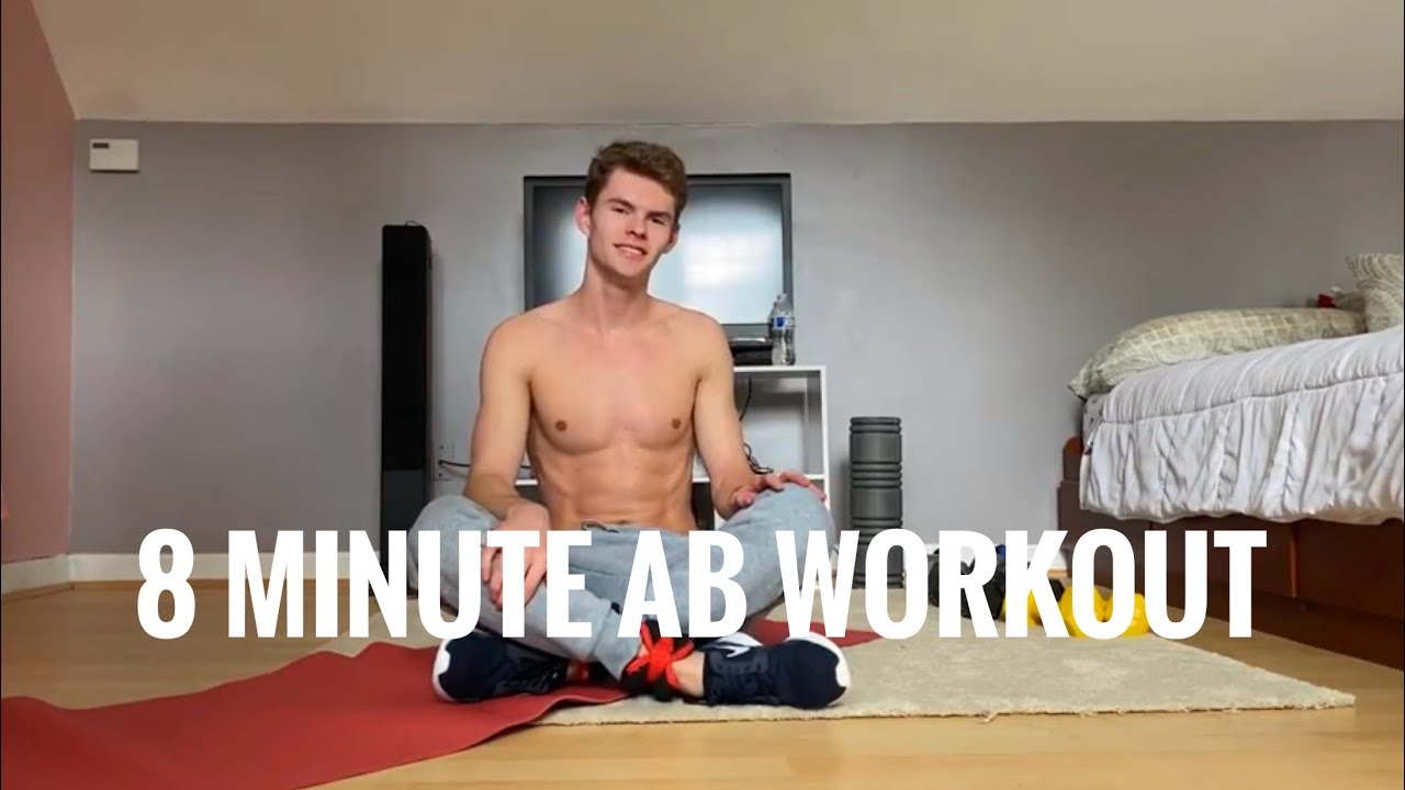 8 Minute Core Workout No Equipment - YouTube