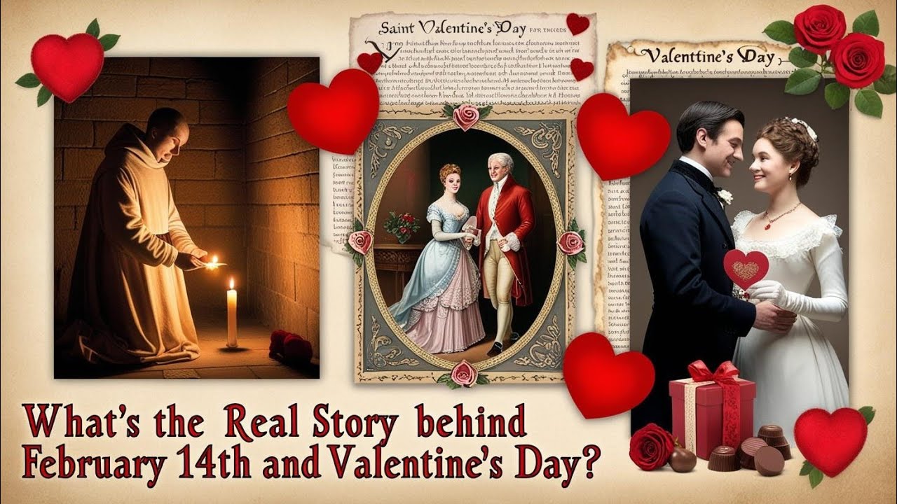 What's the real story behind February 14th and Valentine's day? - YouTube