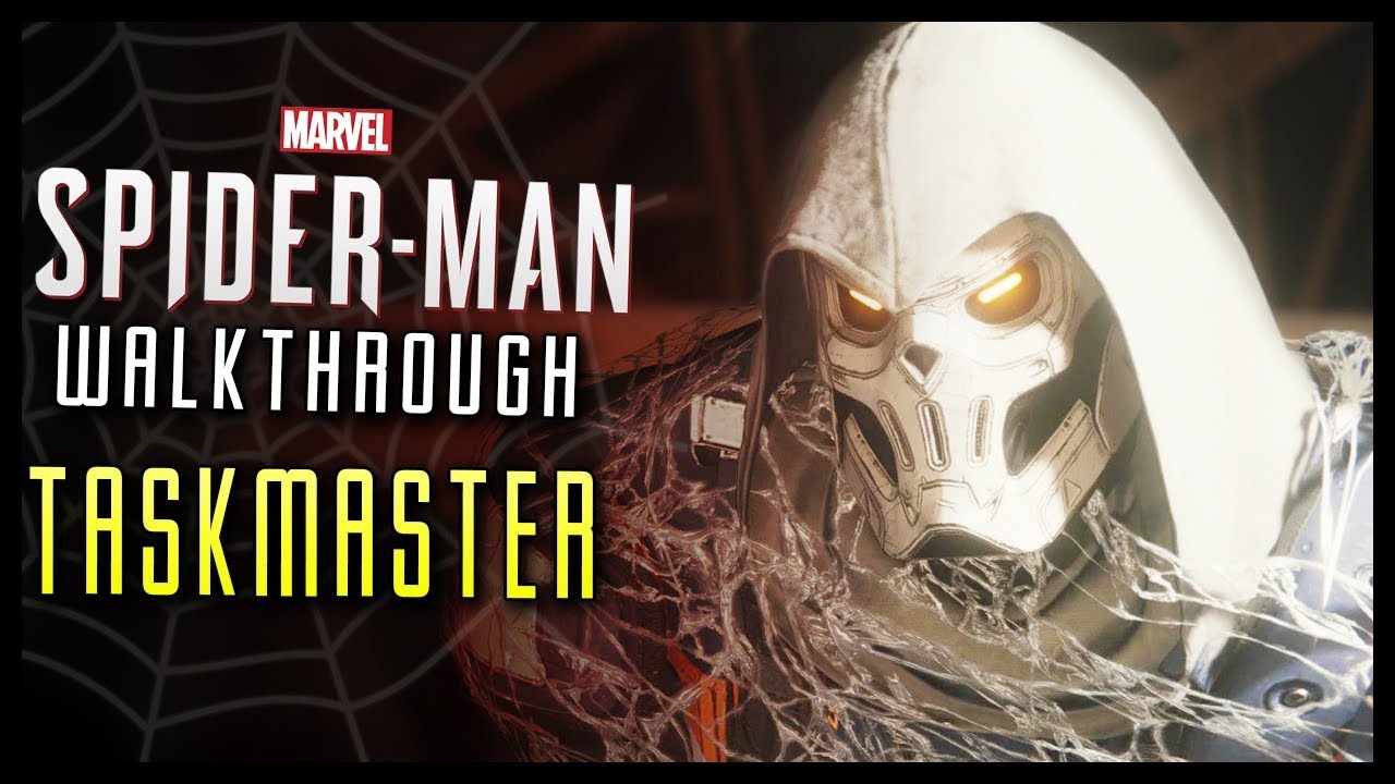 Spider-Man PS4 Walkthrough Final Taskmaster Challenge - YouTube