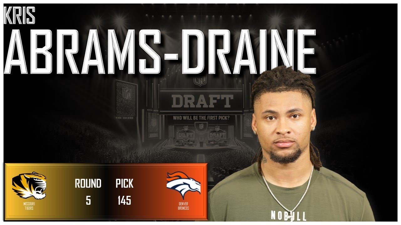 2024 NFL DRAFT: Kris Abrams-Draine | Denver Broncos - YouTube