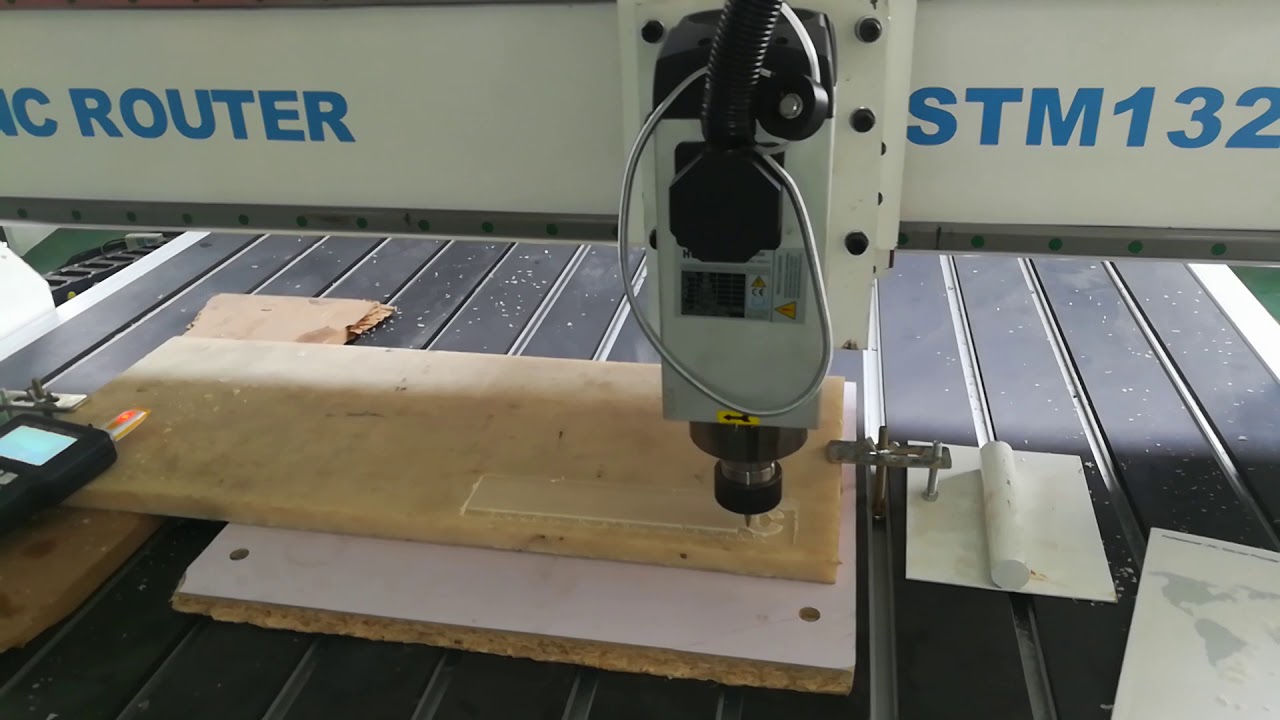 STM1325 Standard CNC Router with 4*8ft Table Size - YouTube