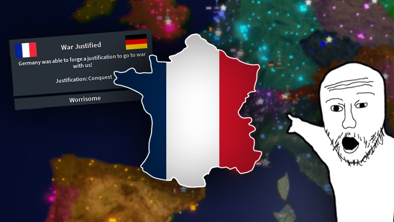 You play as France in Roblox Rise Of Nations... - YouTube