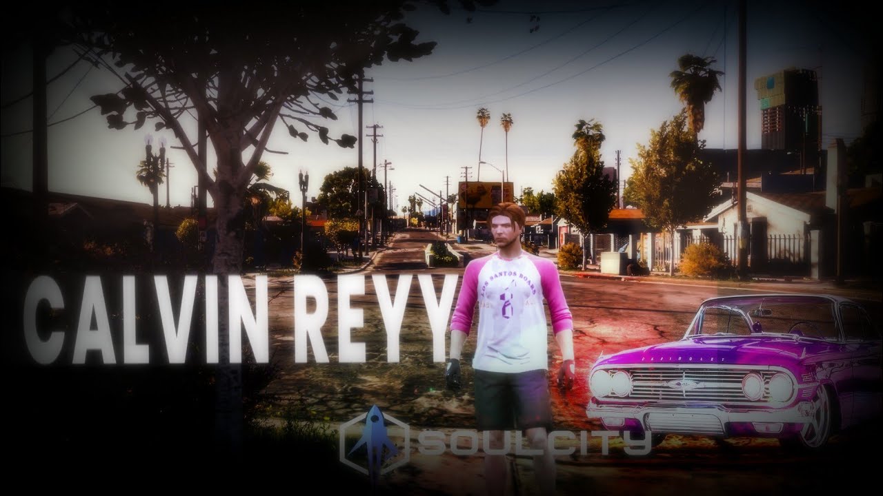 BALLAS - Calvin Reyy 1v 5 COPS | Soulcity By Echo RP Highlight - YouTube