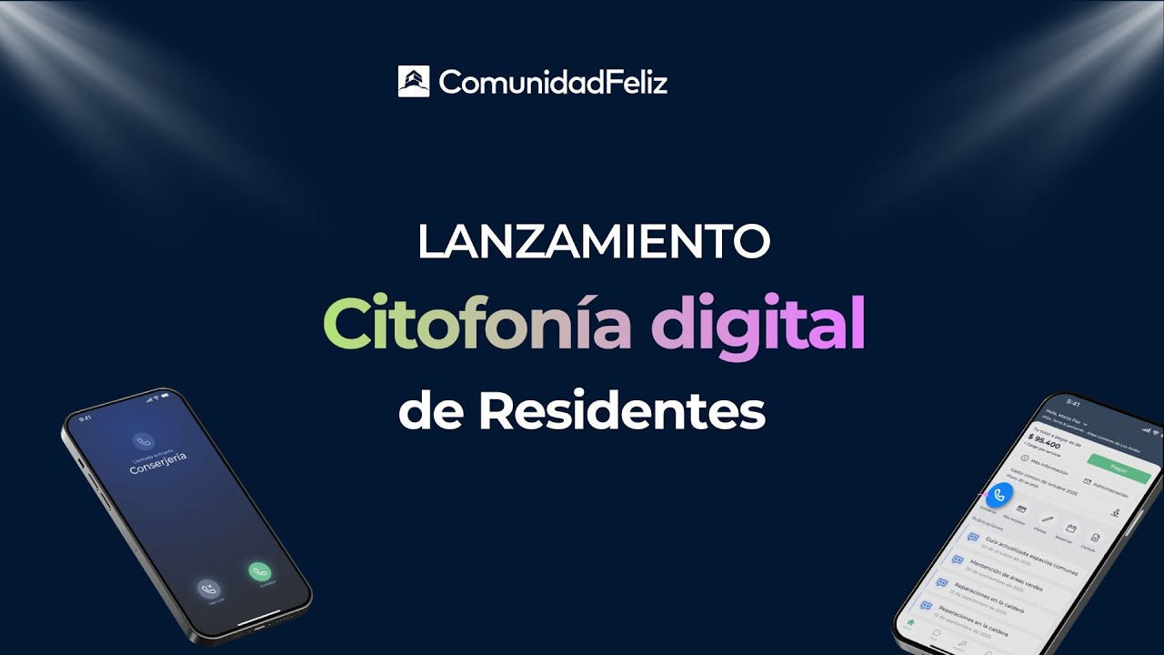 Lanzamiento: Citofonía Digital de Residentes - YouTube