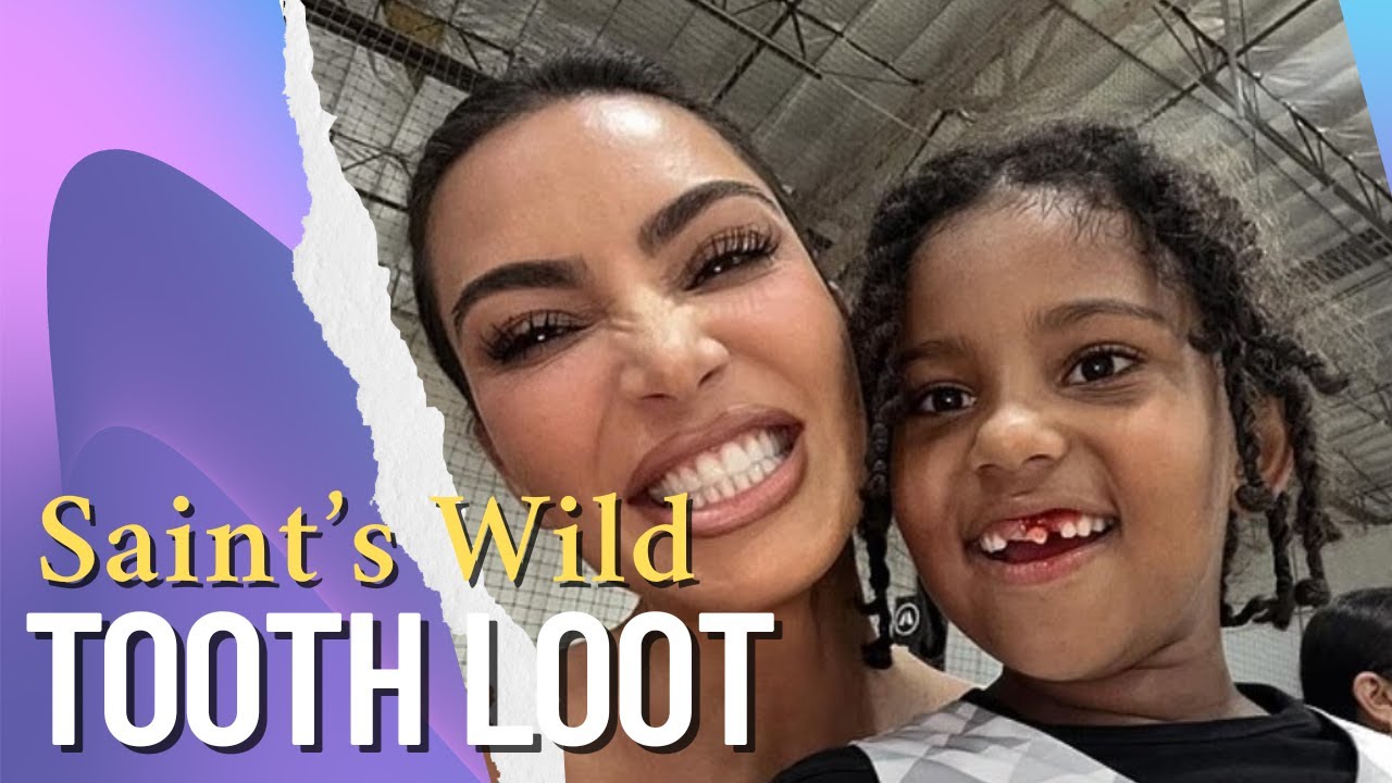 Kim Kardashian’s Tooth Fairy Surprise for Saint! - YouTube