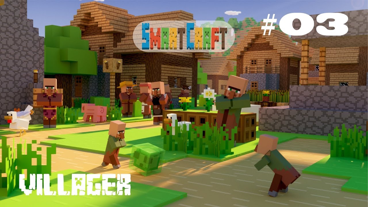 مسلسل قصة حياة قروي - الحلقة الثالثة ماين كرافت #SmartCraft - YouTube