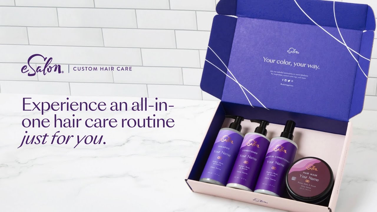 eSalon Custom Hair Care: Take a Closer Look - YouTube