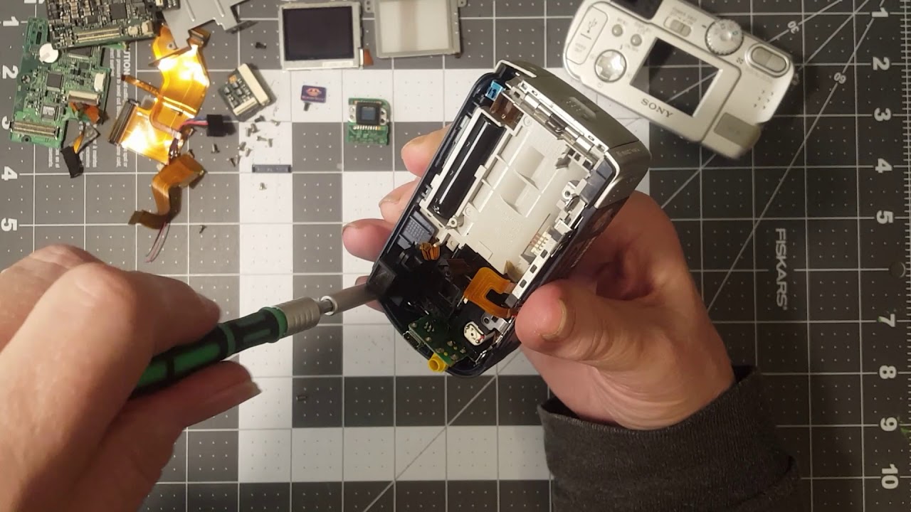 Sony Camera Dismantle - YouTube