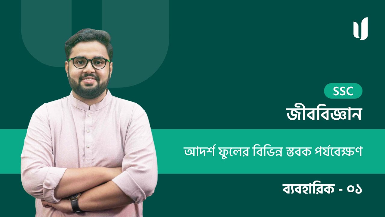 আদর্শ ফুলের বিভিন্ন স্তবক পর্যবেক্ষণ | SSC Biology Practical 01 | উ ...