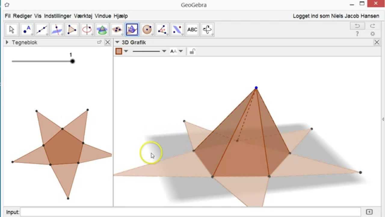 3d Pyramide Tegning 3D Pyramid Project