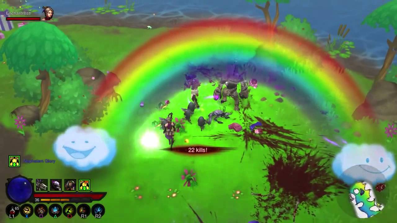 Diablo Rainbow Portal - YouTube