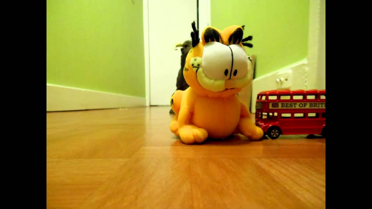 the garfield adventure stop motion - YouTube