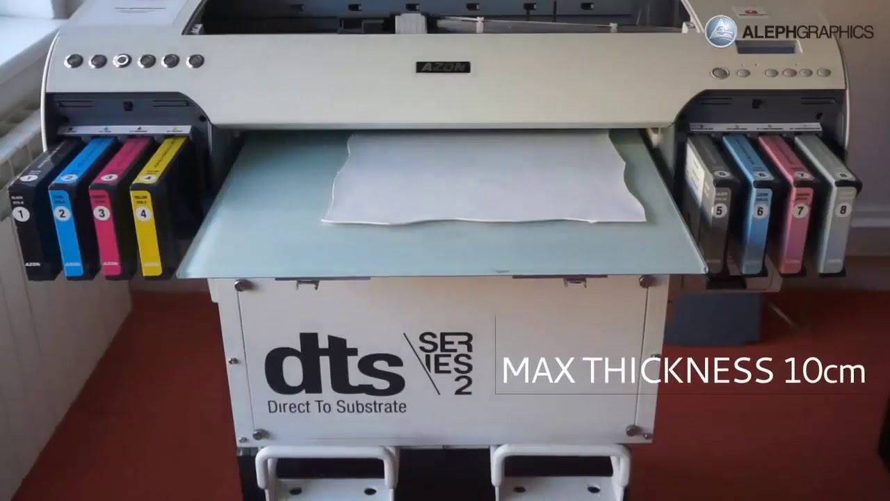 Azon DTS (Direct to Substrate) - YouTube