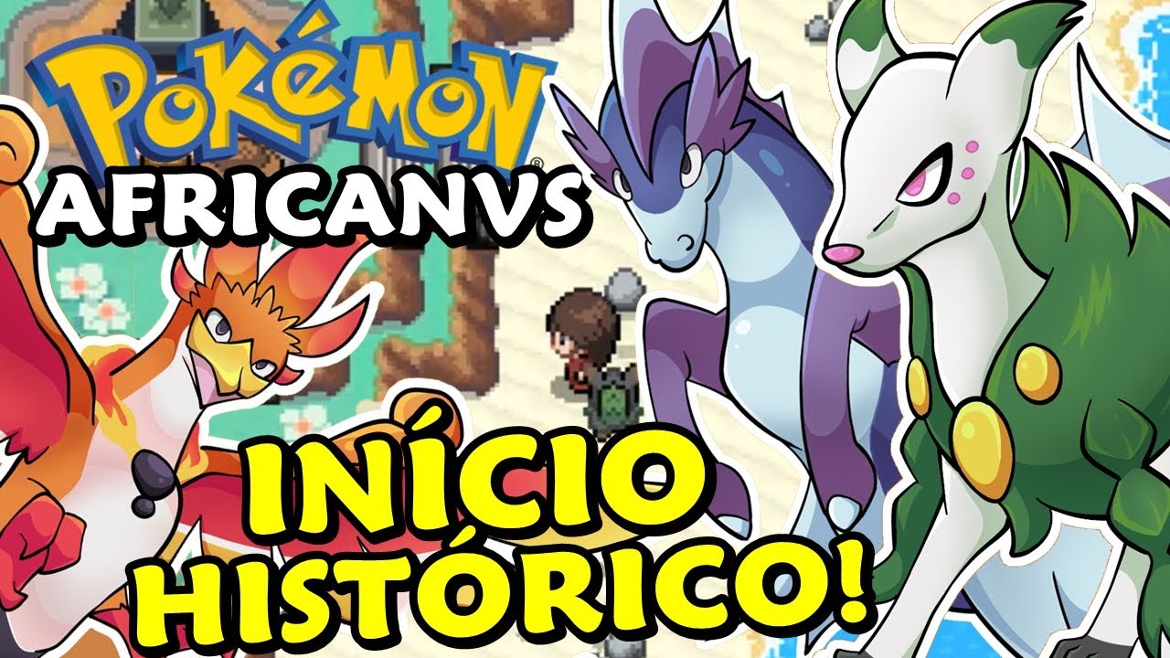Pokémon Africanvs (Fan Game) - O Início com Fakemon e Oitava Geração ...