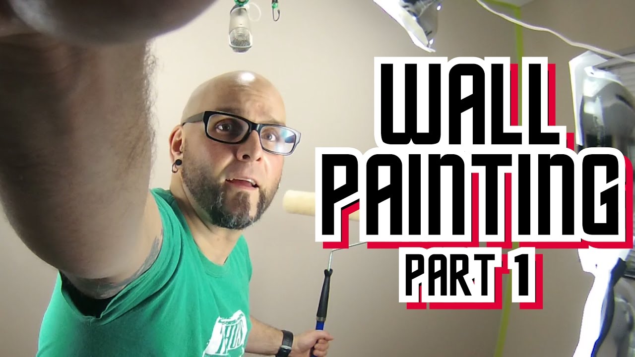 After Green Screen Fail - Painting Wall - YouTube