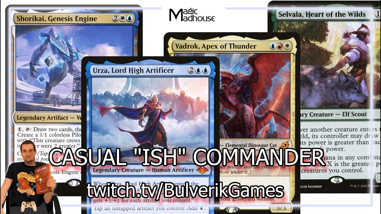 Casual "ISH" Commander #18 Magic the Gathering Paper Commander - Power ...