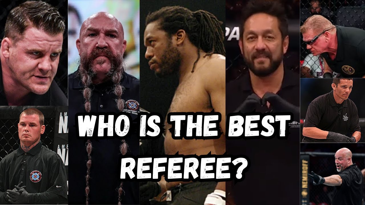 Best Referee In MMA! (Tier List) - YouTube
