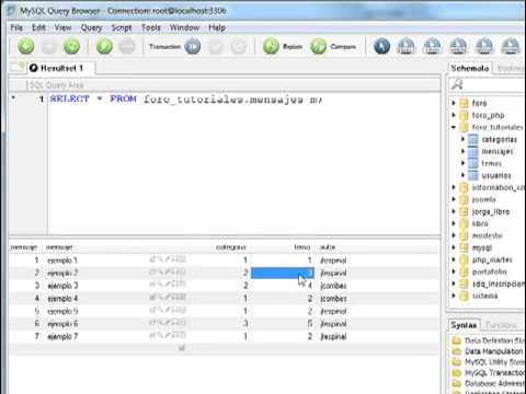 Tutoriales.com.do - Creando un foro en Dreamweaver con PHP y MySQL [parte 10] - YouTube