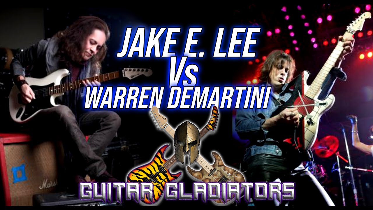 Jake E. Lee vs Warren DeMartini | Battle of the RATT PACK | Guitar ...