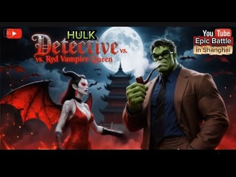 Full Story: Detective Hulk vs The Red Vampire Queen | Epic Final Battle ...