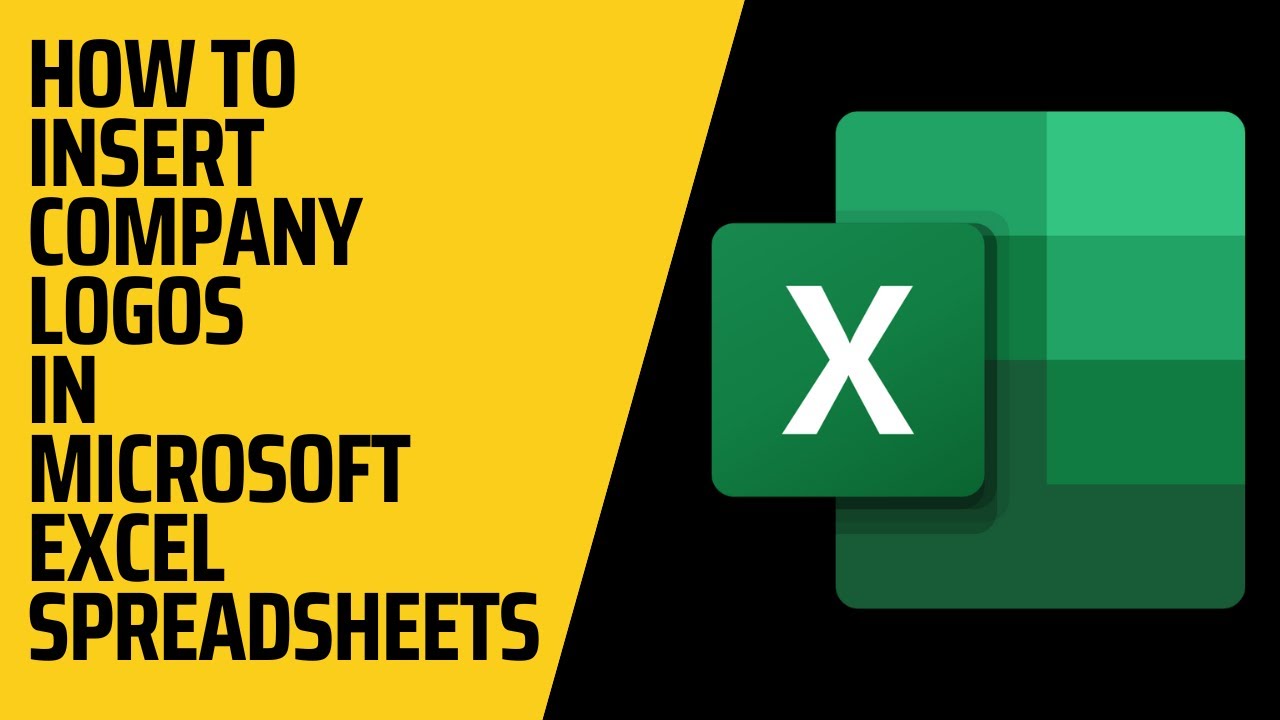 Microsoft Excel Basics How To Insert Company Logos in Microsoft Excel ...