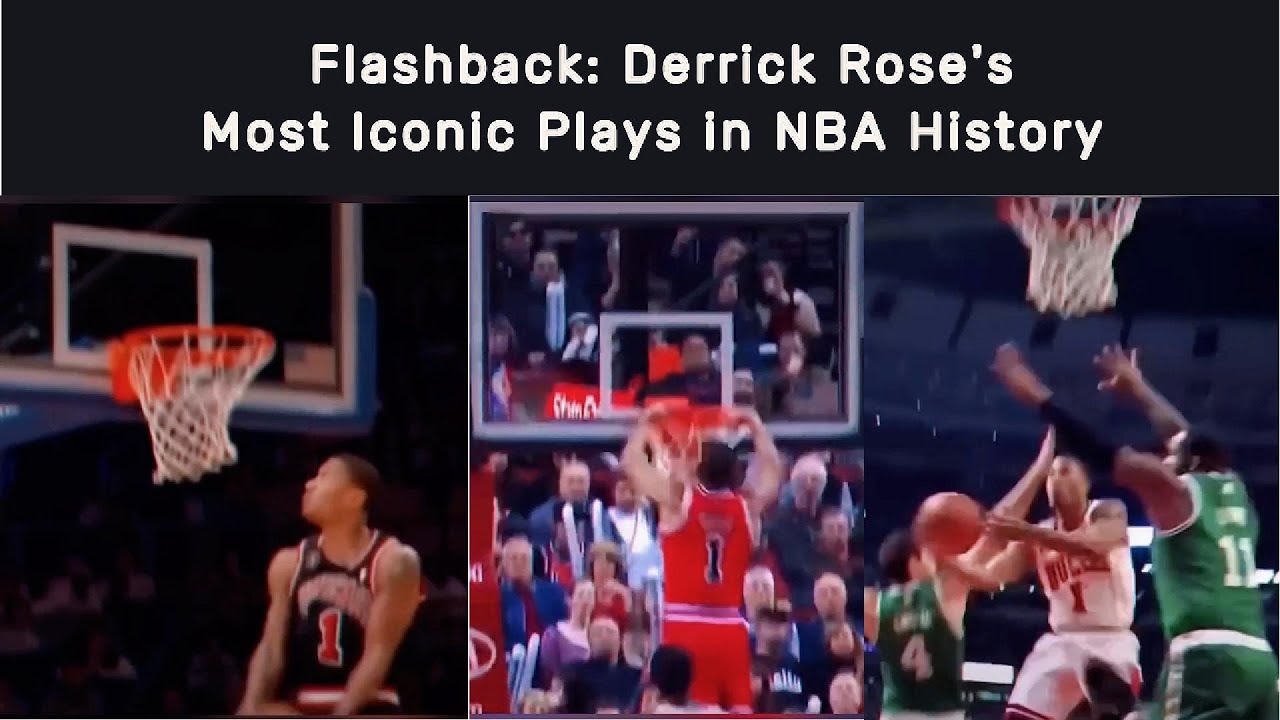 Flashback: Derrick Rose's Most Iconic Plays in NBA History. #videos ...
