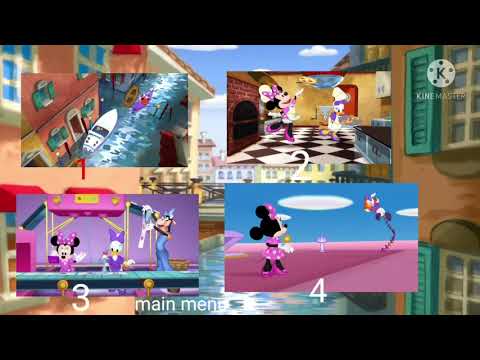 Minnie Bow Toon Around The World DVD Menu