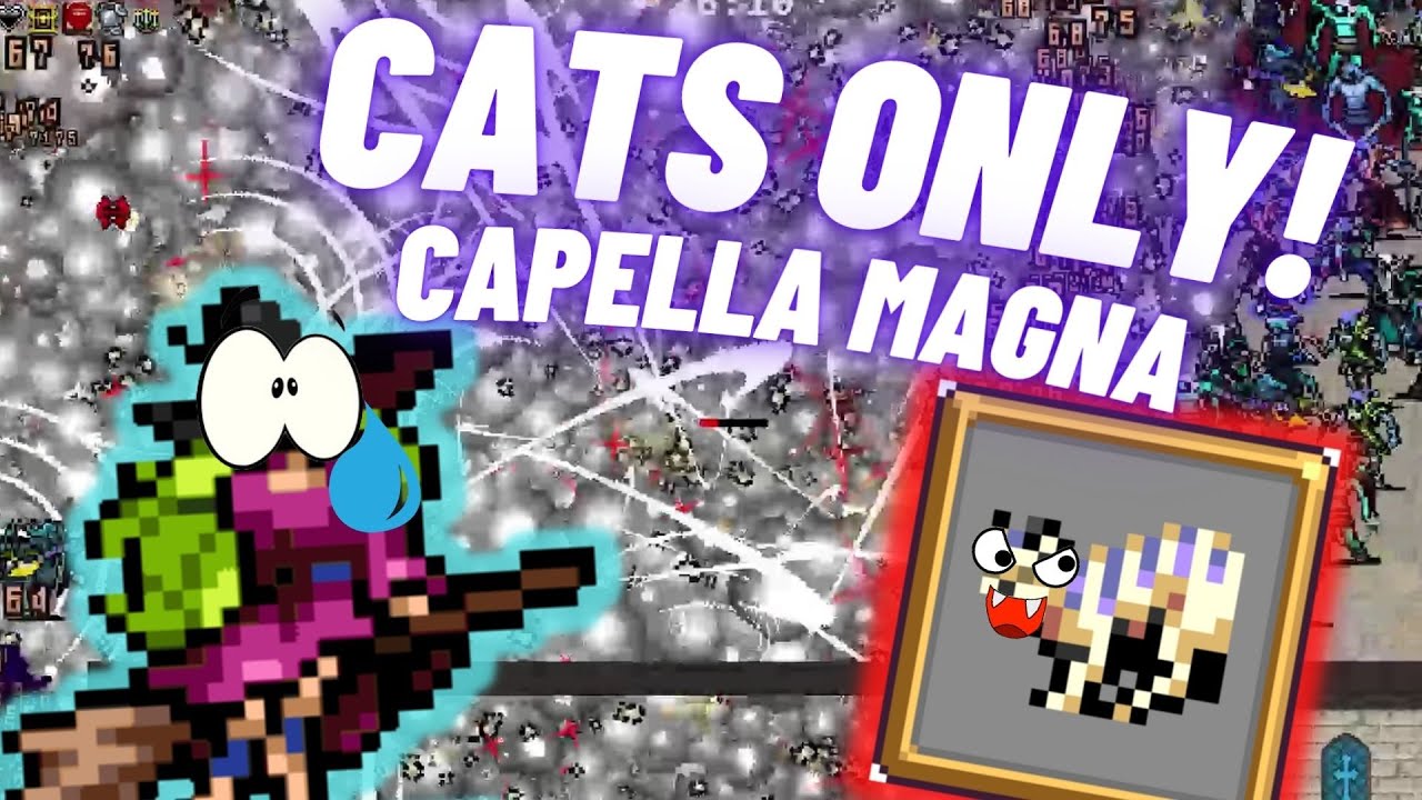 Can a Cats only build beat the Capella Magna in Vampire Survivors ...