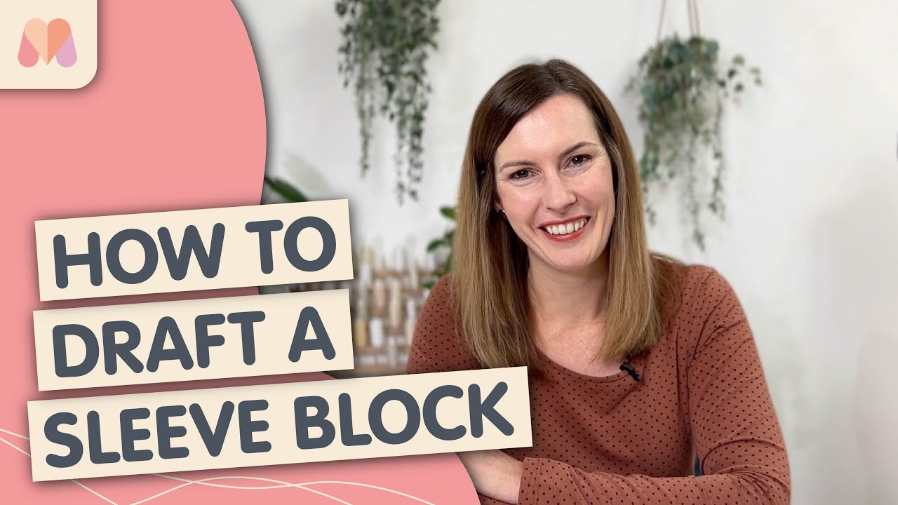 How to Pattern Draft | Sleeves | How to Draft a Sleeve Block - YouTube