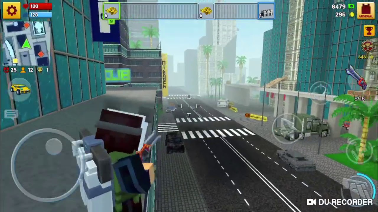 Block city wars free fight part 2# - YouTube