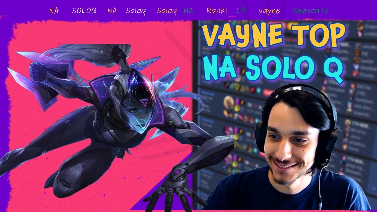 Taking over NA SOLOQ With My VAYNE TOP! - YouTube
