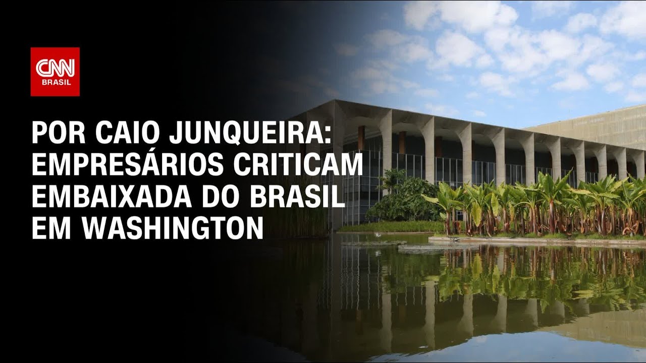 Empresários criticam Embaixada do Brasil em Washington | CNN 360º - YouTube