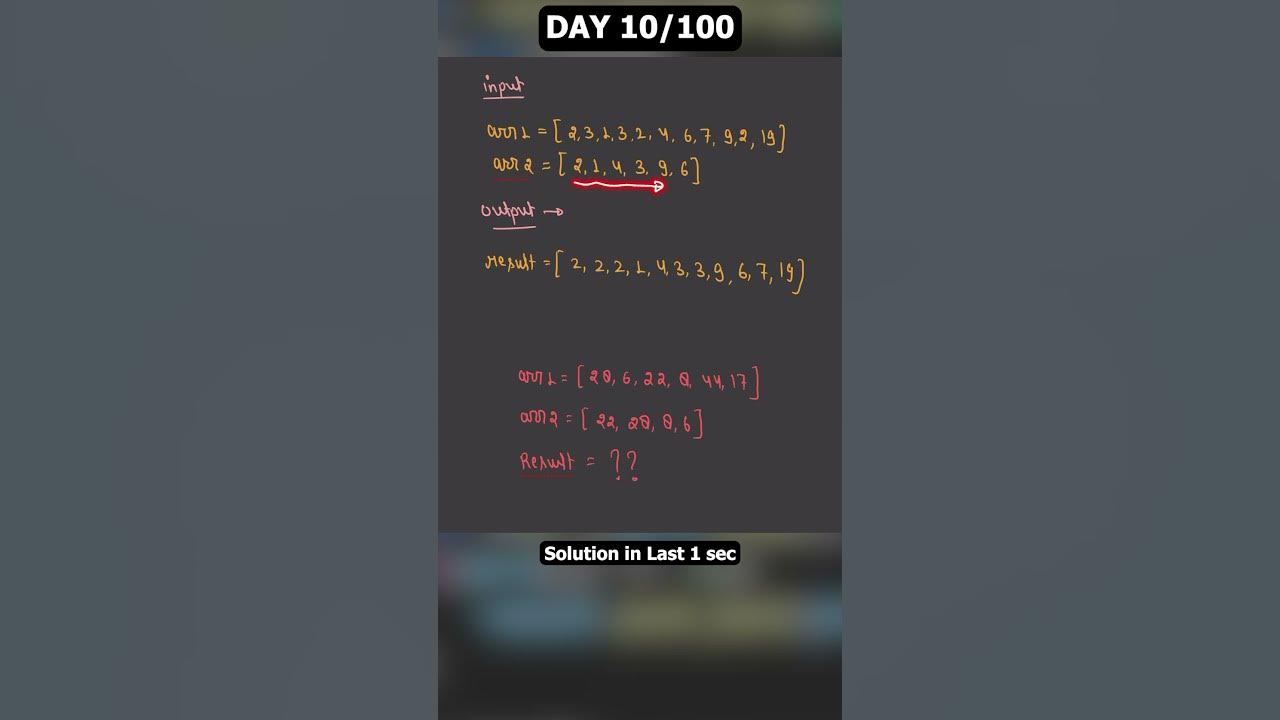 Day 10/100. DSA Challenge @Cloudcredits #jeemains #computerscience #algorithmicdesign - YouTube