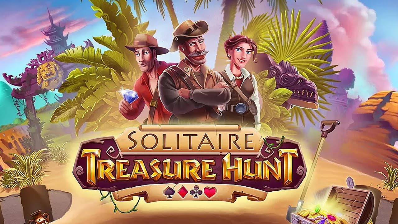 Solitaire Treasure Hunt - Android Gameplay - YouTube