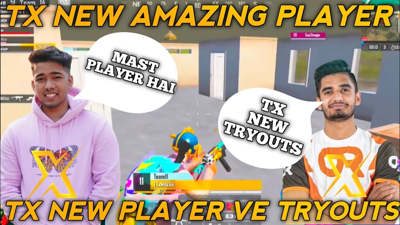 TX New Player Playing in Villagers Esports Tournament🔥 | TX New Player ...