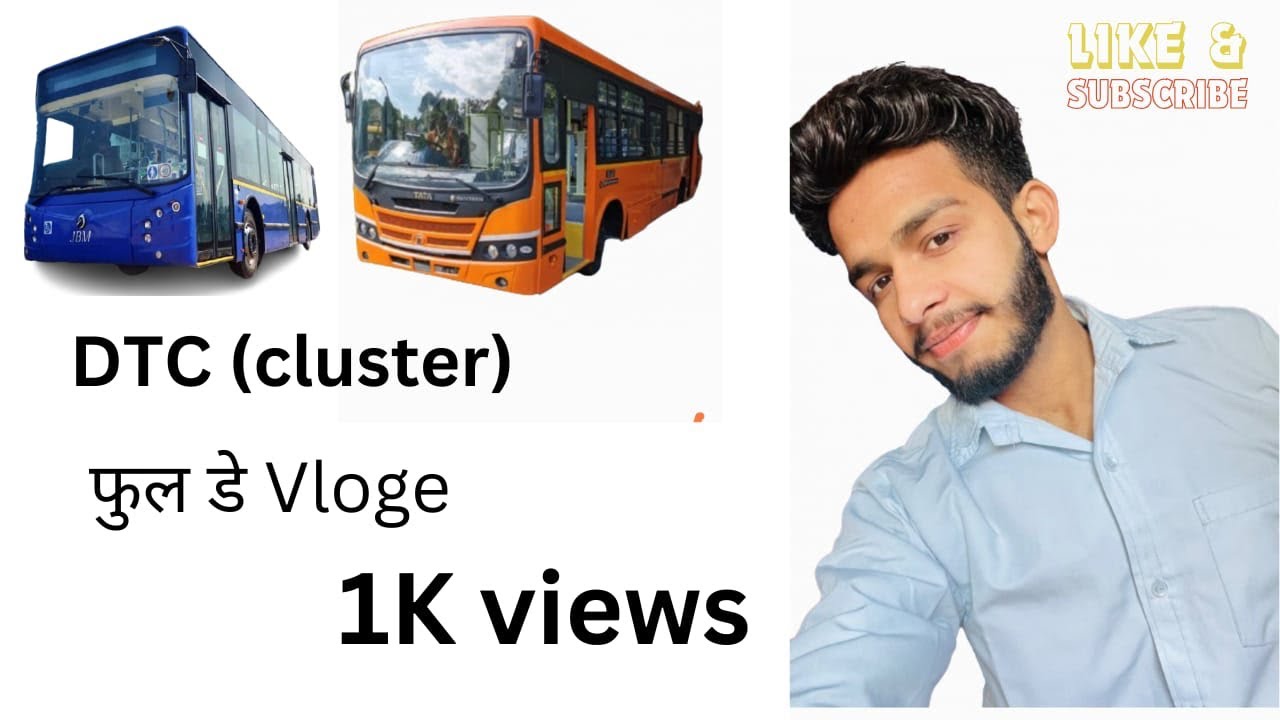 DTC (cluester) Driver full day vloge #dtc #delhi #delhibus #drivers # ...