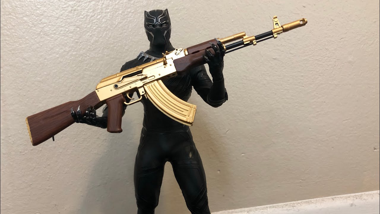 GOAT GUNS AK-47 GOLD DIECAST BUILD KIT - YouTube