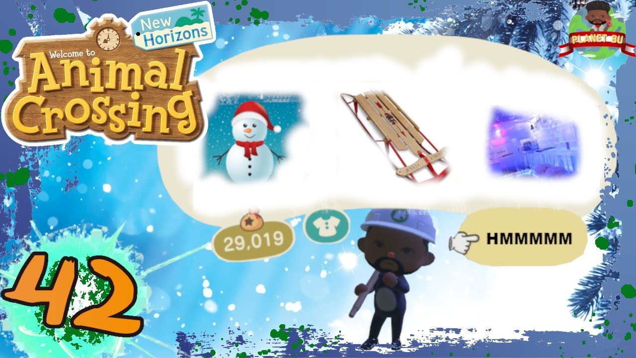 Winter Villager Build // Terraforming for Wade // Animal Crossing New ...