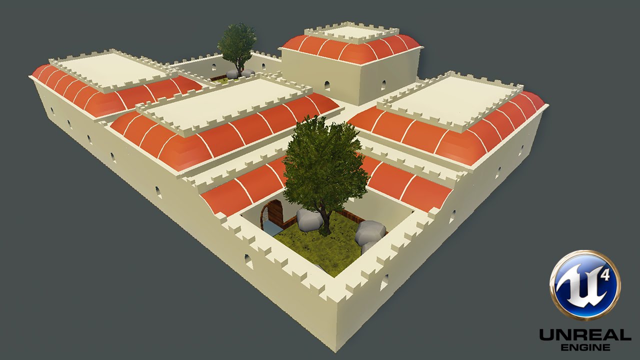 Unreal Engine 4 - Procedural Indoor Level Generation with Decoration ...