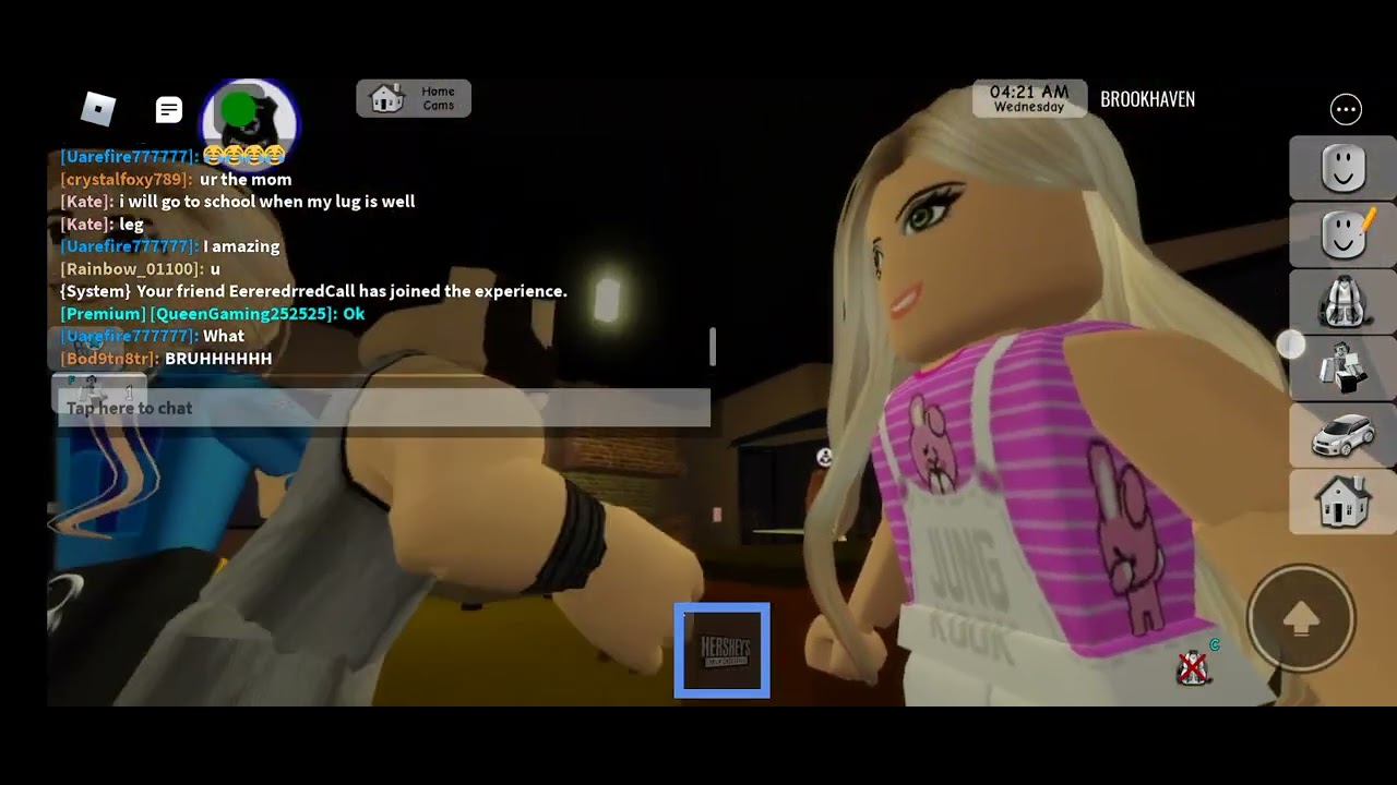 first try of making roleplay video #ROBLOX QUEENS - YouTube