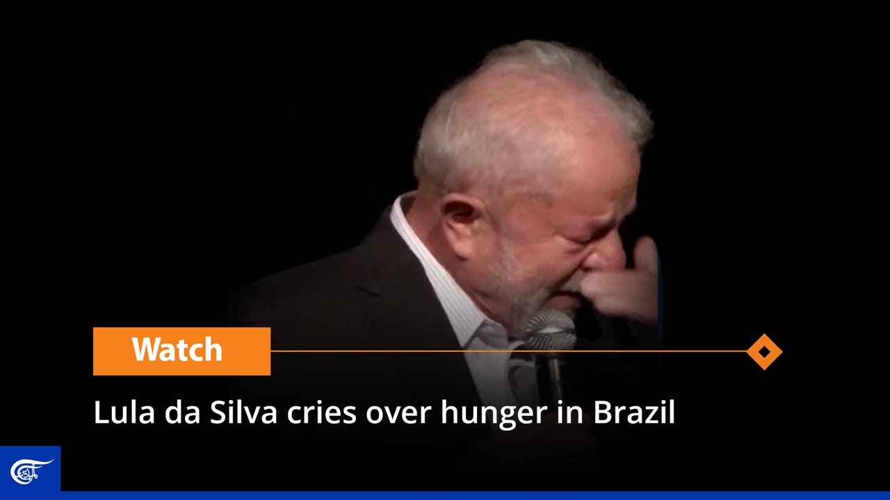 Lula da Silva cries over hunger in Brazil - YouTube
