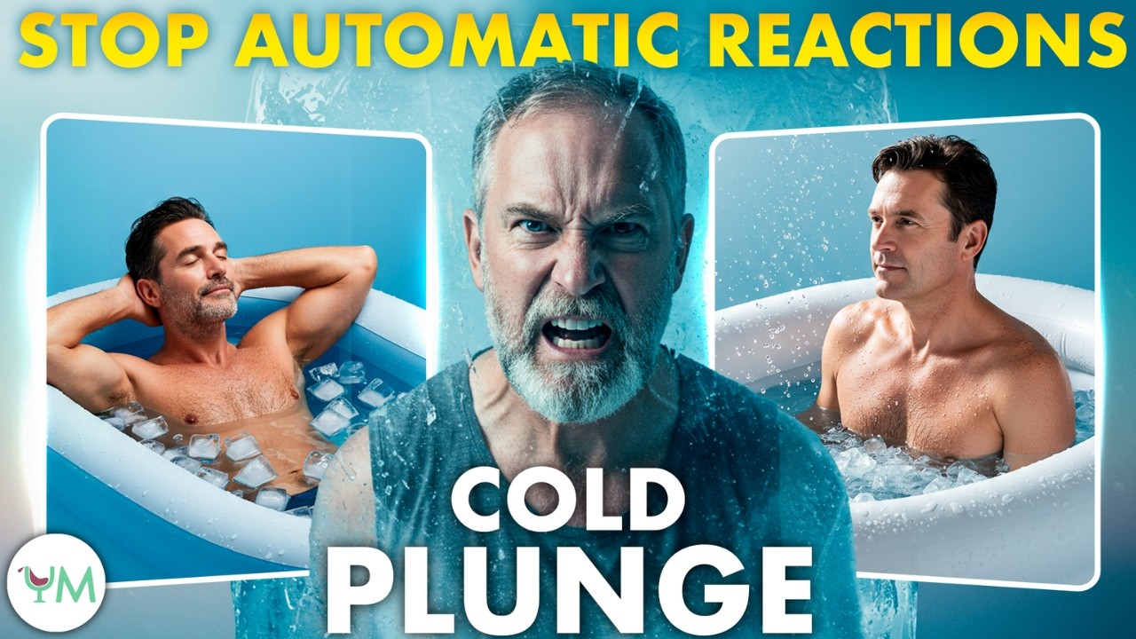 STOP AUTOMATIC REACTIONS: Cold Plunge Science How 2 Minutes REWIRES ...