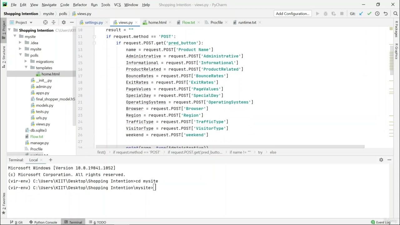 3 Creating Flask App - YouTube