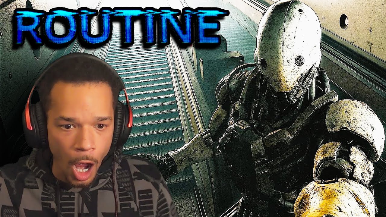 This Game Watches How You Play | ROUTINE Gameplay - YouTube