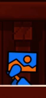 Have you ever noticed this idle robot animation in platformer mode ...