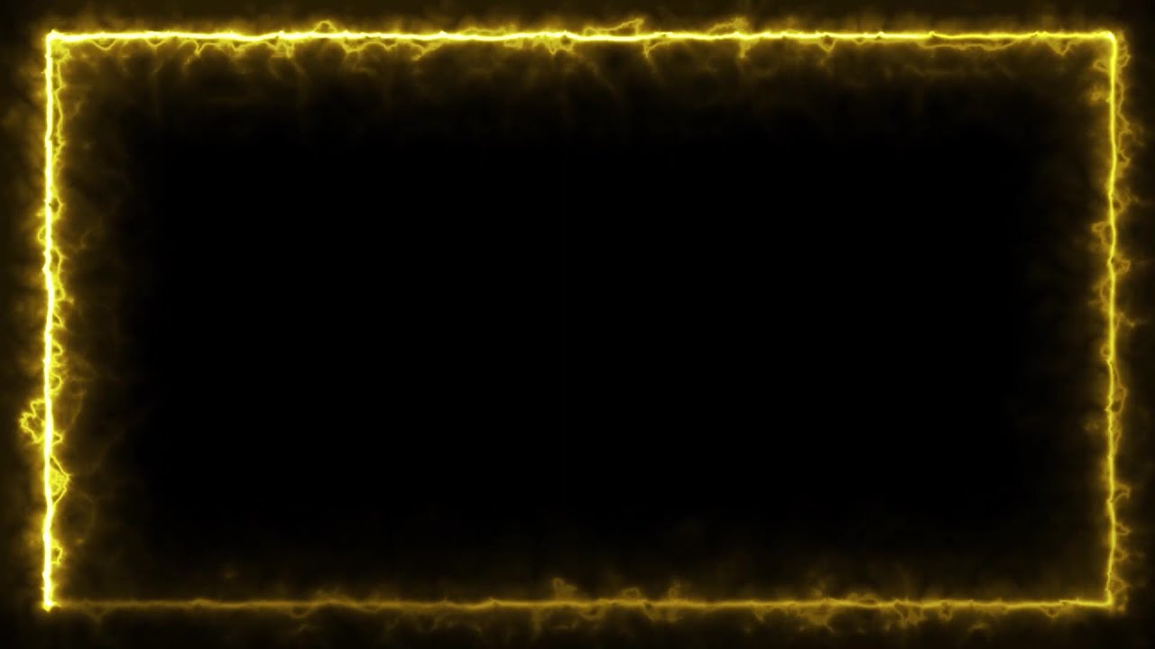 Neon Border Frame | Frames Black Screen | Glowing Frame Black Screen ...
