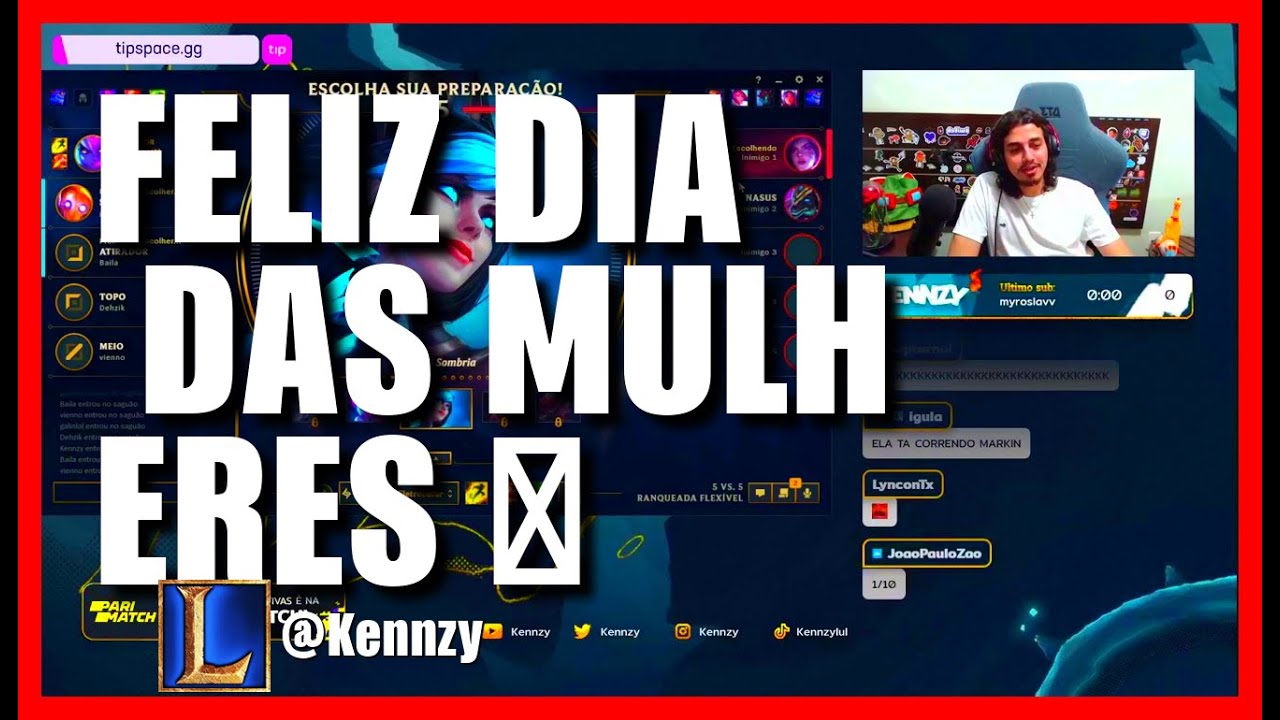 Feliz dia das mulheres 🌹 | KENNZY | Family Clips - LoL BR - YouTube