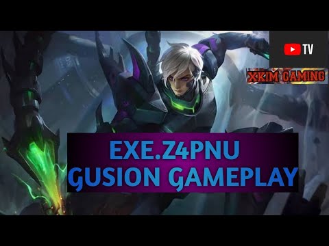 EXE ZAPNU GUSION GAMEPLAY SUPER FAST HAND COMBO - YouTube